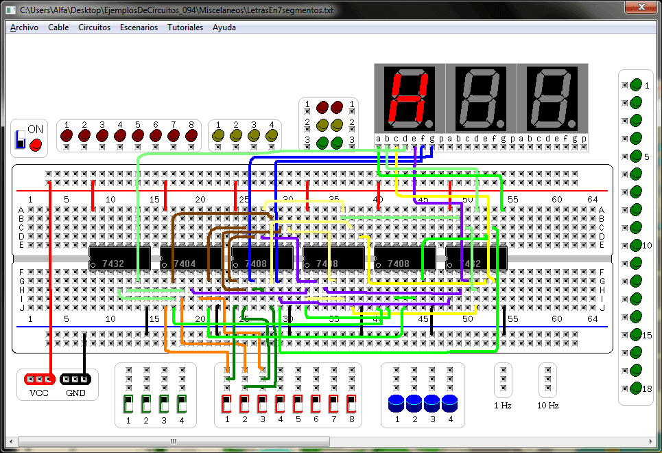 Download Simulador de circuitos digitales 094 - Toni Eletrônica