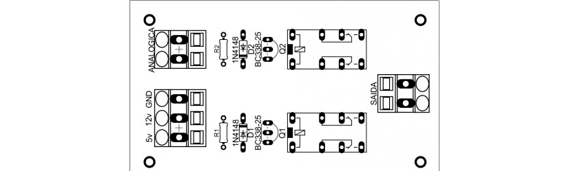 Ponte H para Microcontrolador - Toni Eletrônica