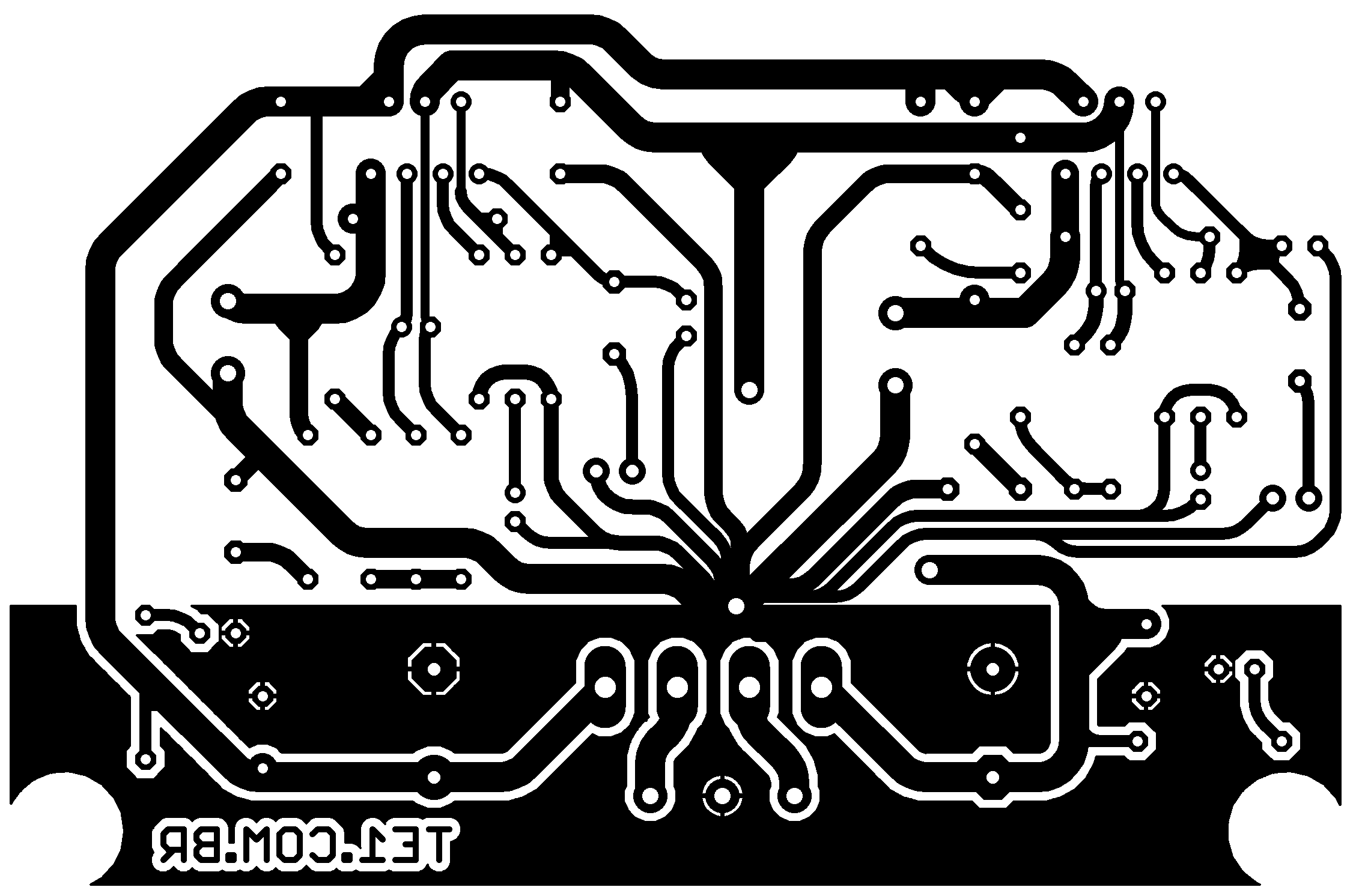 tda2052 Circuito de Amplificador de potência 60w - Toni Eletrônica