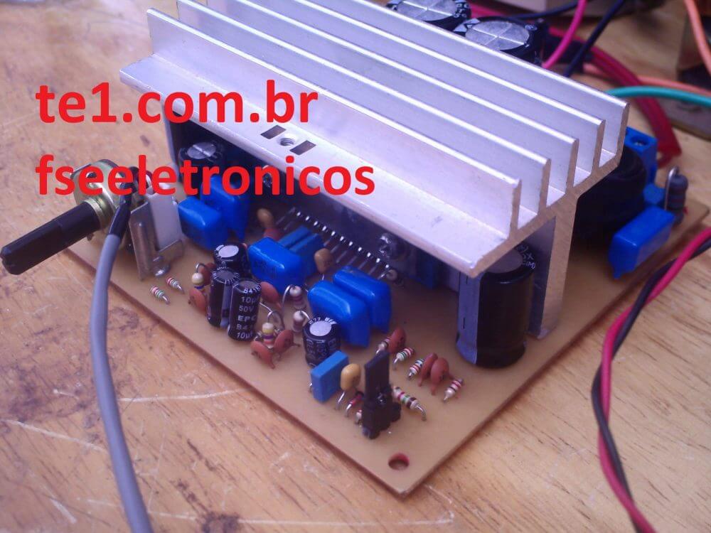 TDA8950J - Circuito Amplificador Classe D 2x170 W - Toni Eletrônica