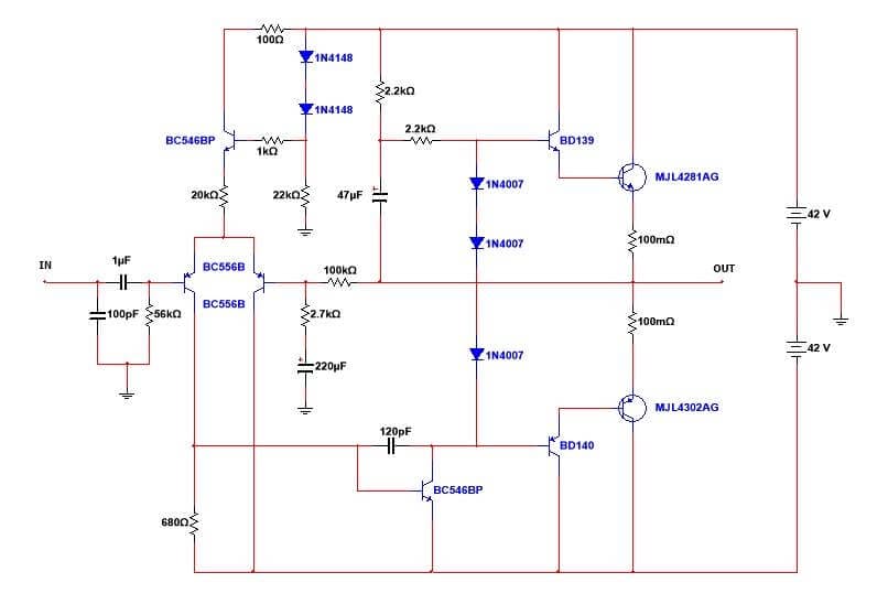 Mini Strong Power Amplifier - 100W RMS - Toni Eletrônica
