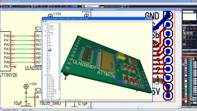 Download Target 3001 CAD PCB e simulador - Toni Eletrônica