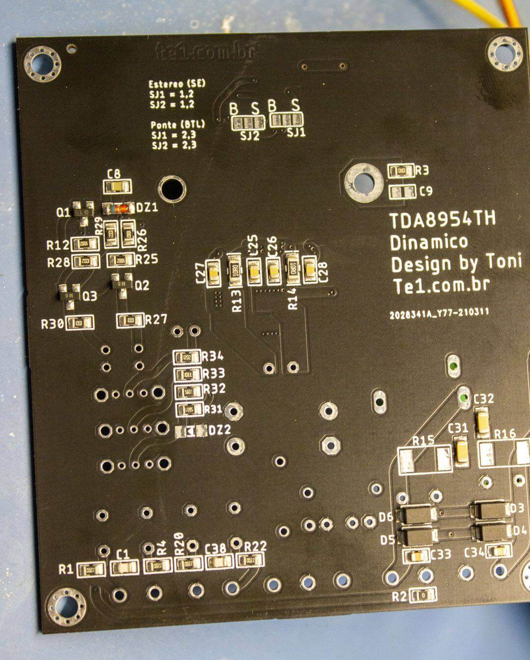 TDA8953 TDA8954 amplificador potência Classe D 420W - Toni Eletrônica