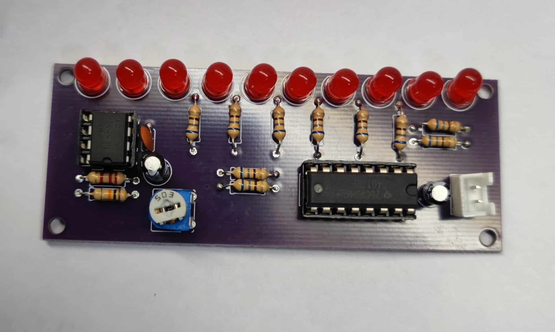 Sequencial De Leds Com Cd4017 E Ne555 Toni Eletrônica