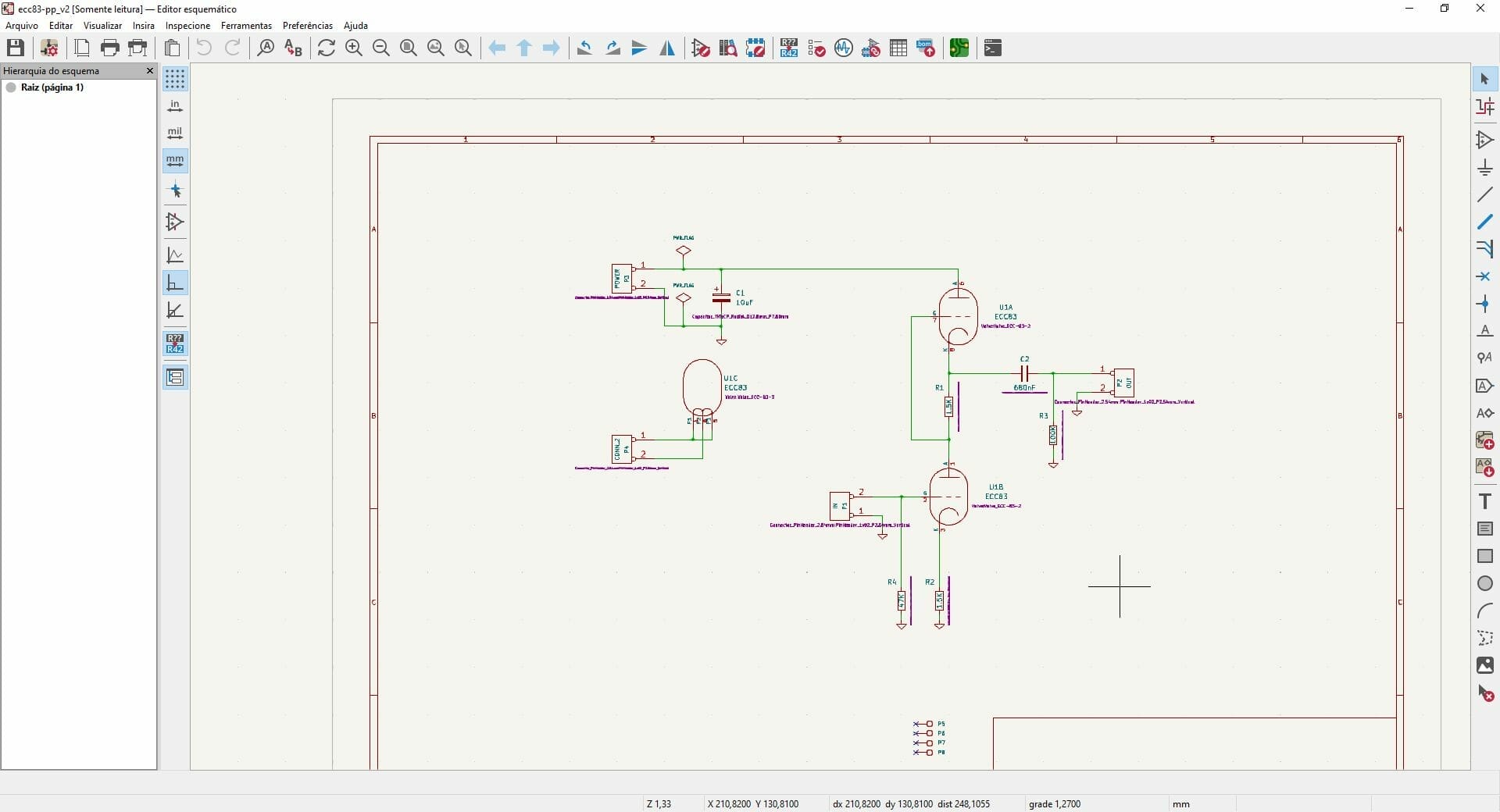 Download Kicad 7 editor de esquema layout PCB grátis - Toni Eletrônica