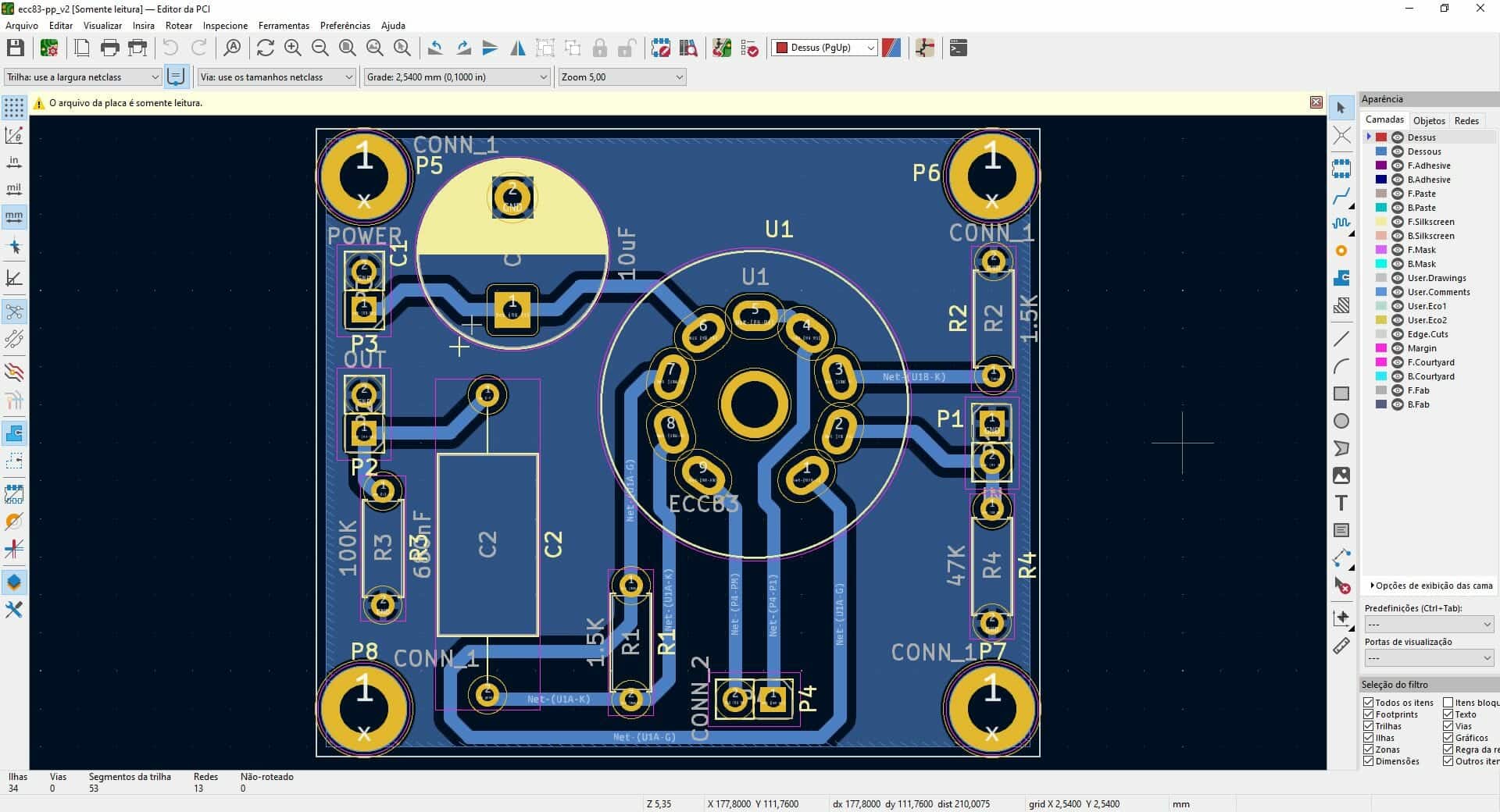 Download Kicad 7 editor de esquema layout PCB grátis - Toni Eletrônica