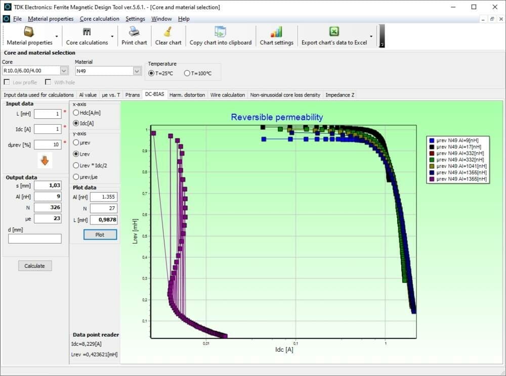 Download (Epcos) TDK Ferrite Magnetic Design Tool - Toni Eletrônica