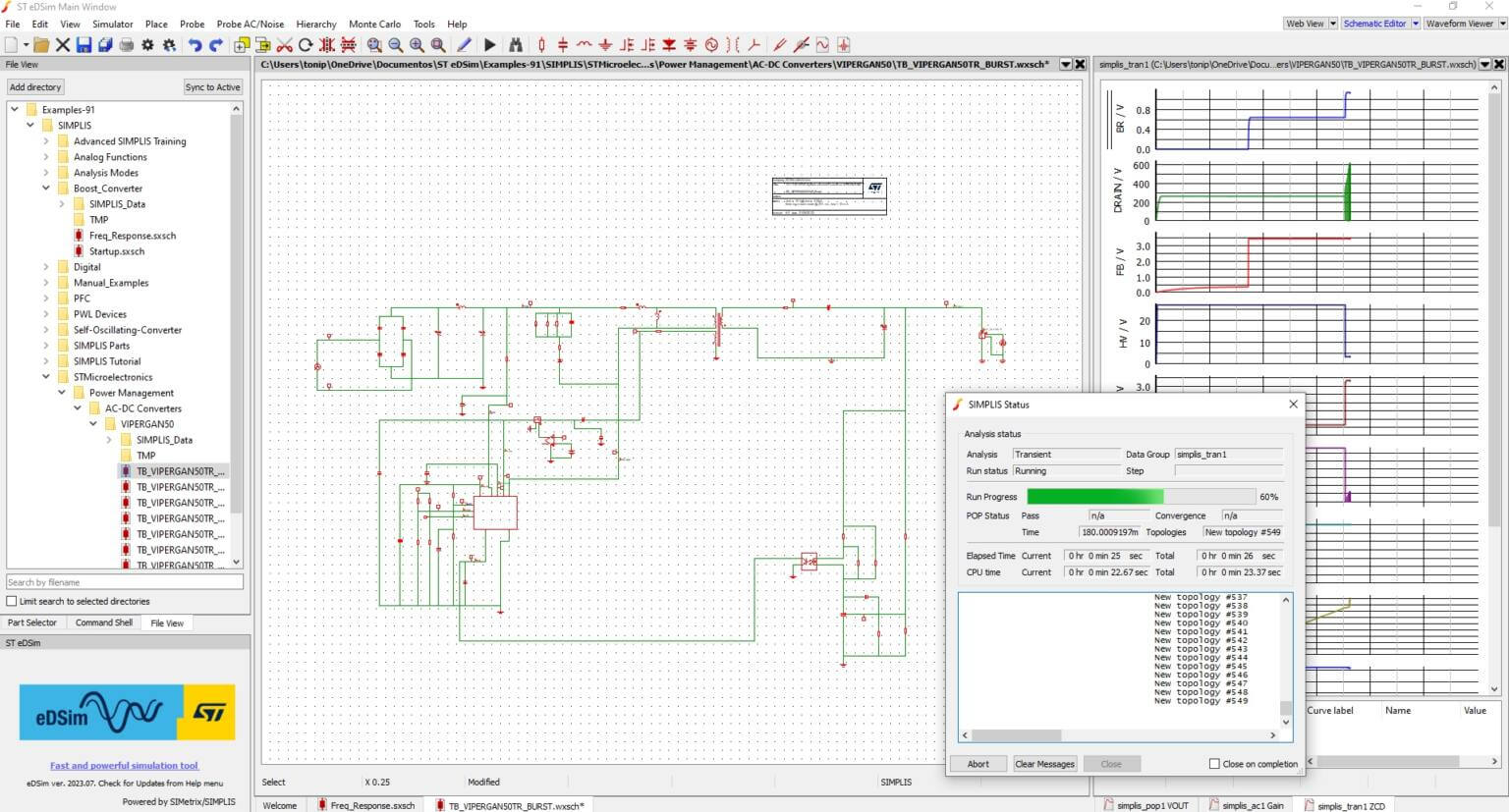 Dowload ST eDSim simulador para SMPS e circuitos analógicos - Toni ...