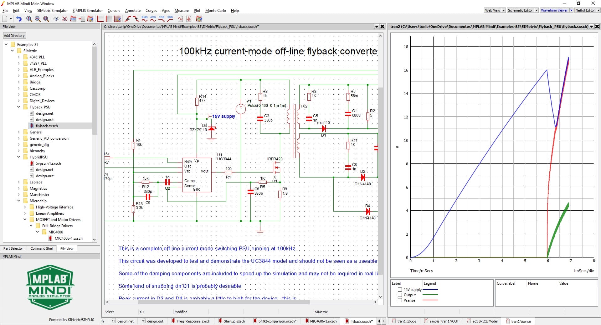 Download microchip MPLAB Mindi simulador analógico grátis - Toni Eletrônica