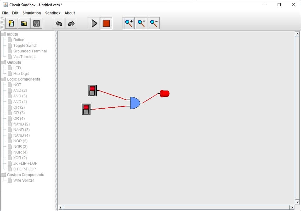 Download Circuit Sandbox simulador circuitos digitais - Toni Eletrônica