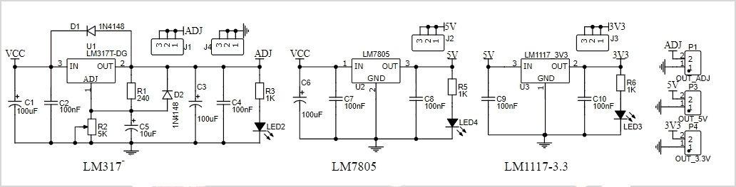 Lm317 LM1117 Design Prático de Fonte de Alimentação Regulada DC - Toni ...